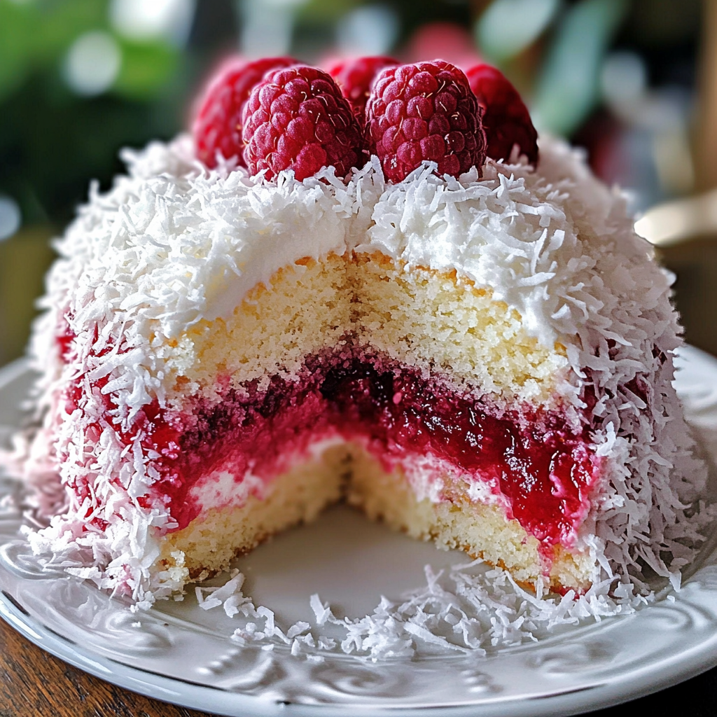 Snowball Cake Recipe – 7 Irresistible Reasons to Try This Raspberry ...